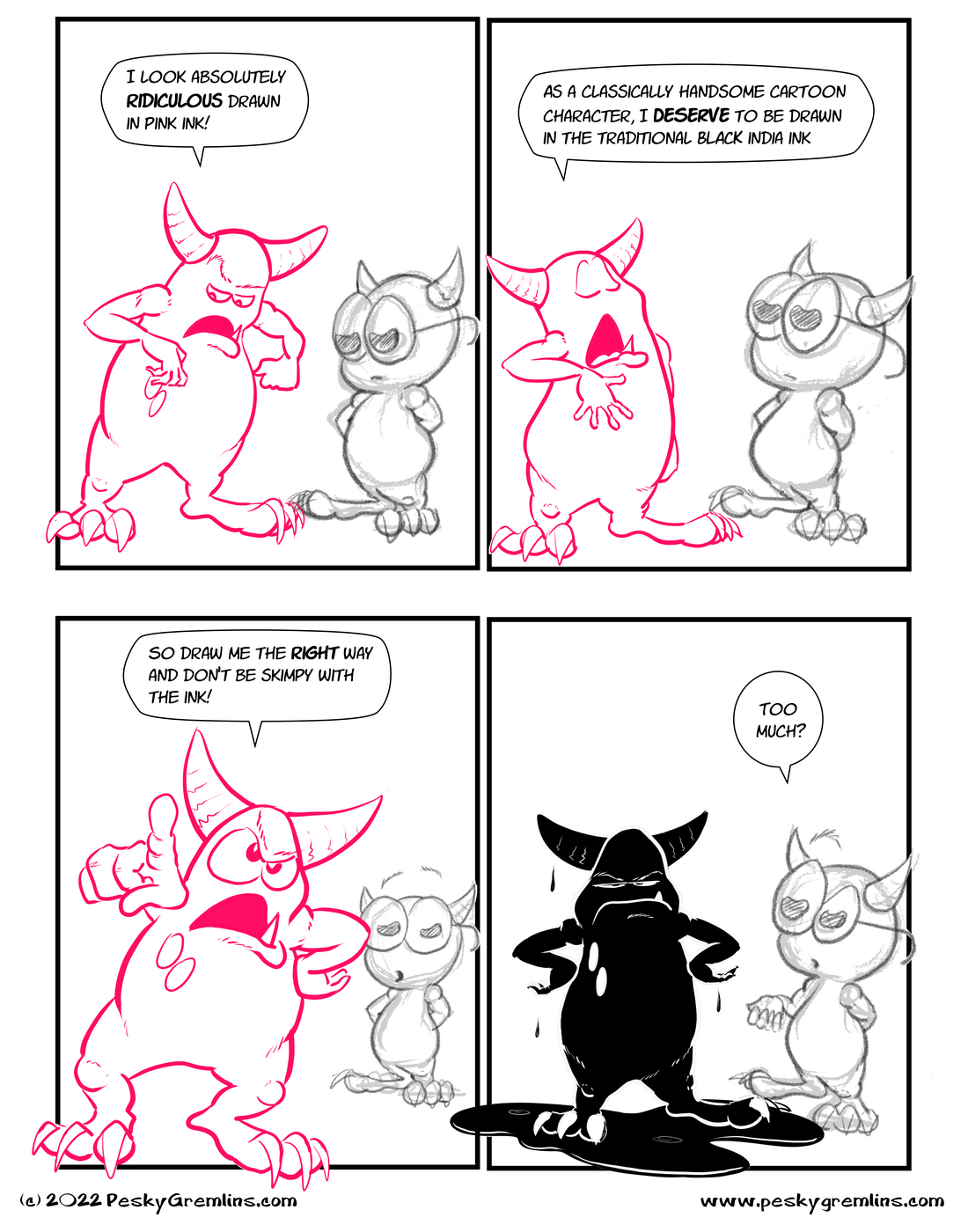 Pesky Gremlins Comic 778 – Too Much of a Good Thing - Pesky Gremlins