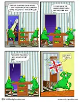 Pesky Gremlins Comic 954 - Odd Man Out - Pesky Gremlins